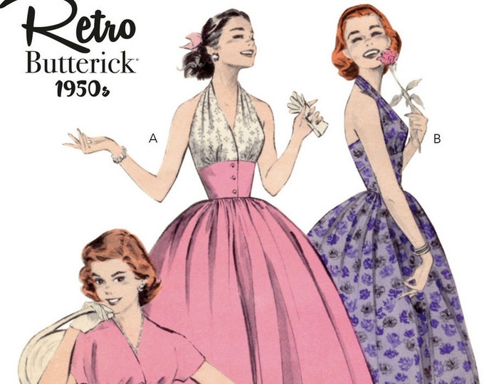 Butterick B4790 Sewing Pattern Misses Retro 50s Very Easy Walk Away ...