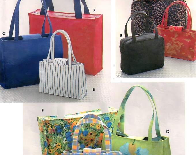 Simplicity 8331 Sewing Pattern for Handbags in Two or Three Sizes and ...
