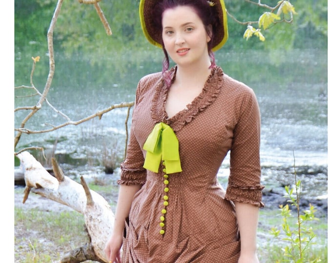 Mccalls M8189 Sewing Pattern Misses Circa 1881 Ruching Detail Victorian ...