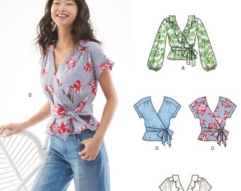 New Look 6340 Sewing Pattern for Misses Easy Trapeze Swing Dresses With ...