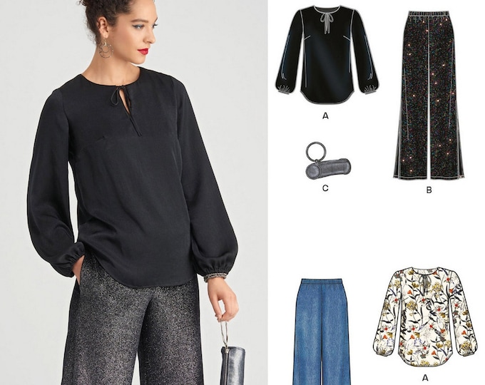 New Look 6566 Sewing Pattern for Misses Sleeveless Ankle Length Tunic ...