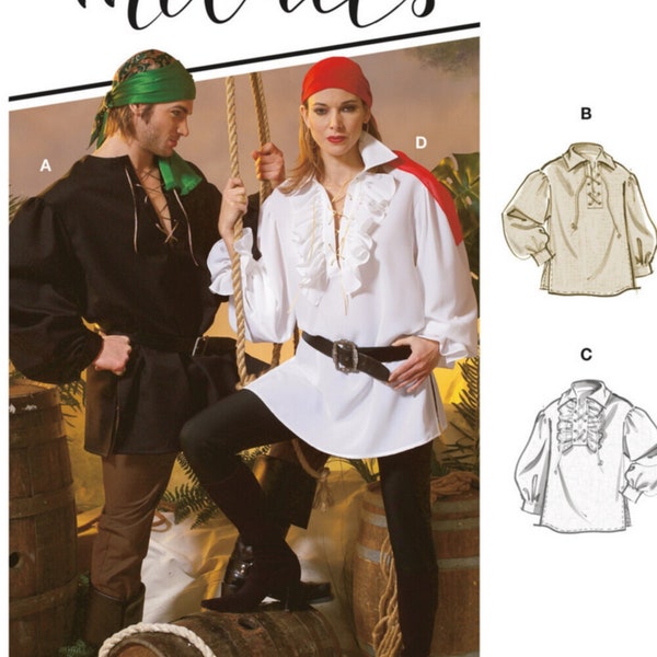 Pirate Shirt Pattern - Etsy