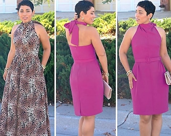 Simplicity S8735 Sewing Pattern Misses Classic Wrap Dress With Sleeve ...