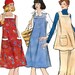 Vogue 8971 Sewing Pattern Misses Vintage 70s Maternity Dress Jumper or ...