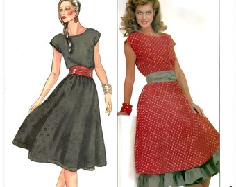Butterick 6610 Sewing Pattern Misses Vintage 80s Fast and Easy Criss ...