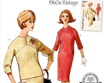 Simplicity S9921 / R12085 Sewing Pattern Misses Long or Short Sleeve ...