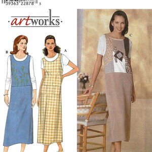Simplicity 8655 Sewing Pattern Misses Vintage 90s Pullover Straight ...