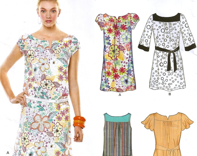 Burda 6450 Sewing Pattern for Misses Sheath Dress With Sleeve and ...