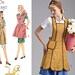 Simplicity 8571 Sewing Pattern Misses Vintage 40s Reproduction Aprons S ...