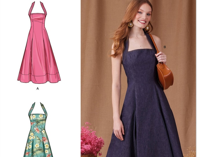 Simplicity 8292 Sewing Pattern Misses Dress With Three Sleeve Options ...