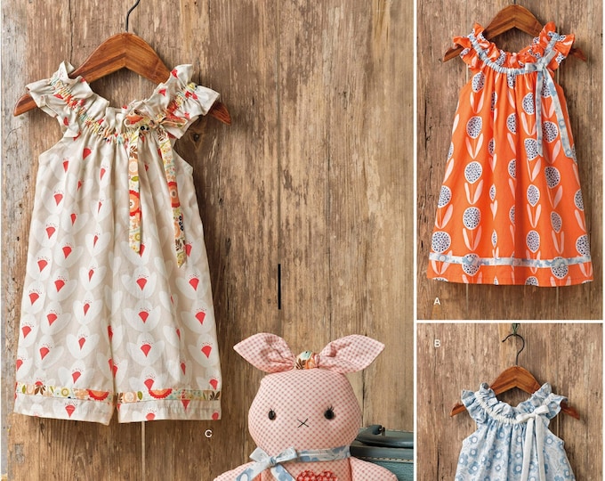 Simplicity 7994 Sewing Pattern for Toddlers Button Front Shirt Pullover ...