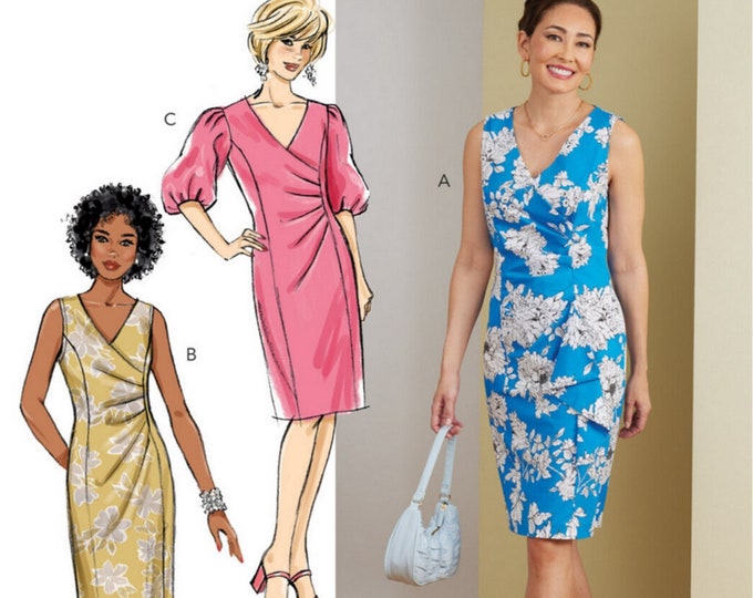 Simplicity S8912 Sewing Pattern Misses Dress in Two Lengths With ...