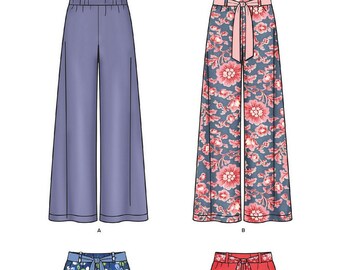 Simplicity 8651 Sewing Pattern Misses Learn to Sew Pull-on Shorts Sz 6 ...