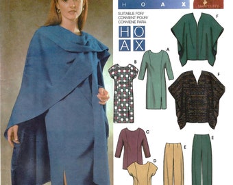 Mccalls M6958 Sewing Pattern Womans Easy Tuck-waist Dresses With Sleeve ...