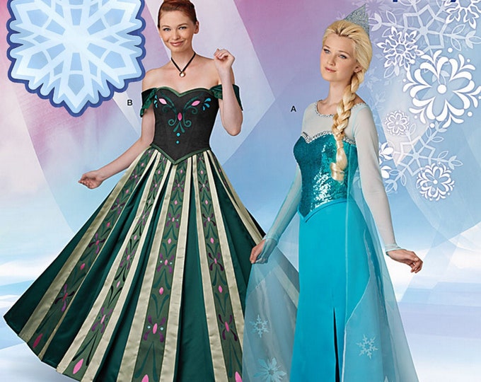 Simplicity S0746 Sewing Pattern for Misses Frozen Costume Anna's ...