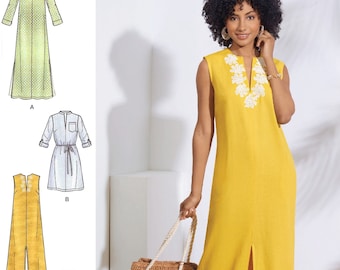 Simplicity 1916 Sewing Pattern for Misses Knit Tops With Sleeve ...