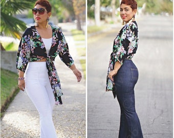 Simplicity 8655 Sewing Pattern Misses High-waisted Pants and Tie Top by ...