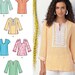 Simplicity 1461 Sewing Pattern Misses Tunic With Neckline and Sleeve ...