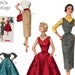 Simplicity S9449 Sewing Pattern Misses Vintage 60s Reproduction Dress ...