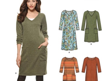 Mccalls M6285 Sewing Pattern Misses Easy Set of Tops With Sleeve ...