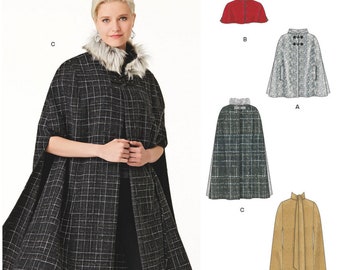 Simplicity 8797 Sewing Pattern Misses Loose Fitting Lined Coat in Four ...