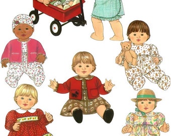 Simplicity 6143 Sewing Pattern for Wardrobe for the Chic Bears Uncut - Etsy