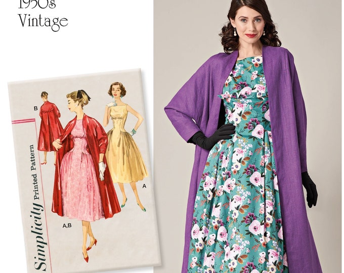 Simplicity 8013 Sewing Pattern Misses Vintage 70s Reproduction Lined ...