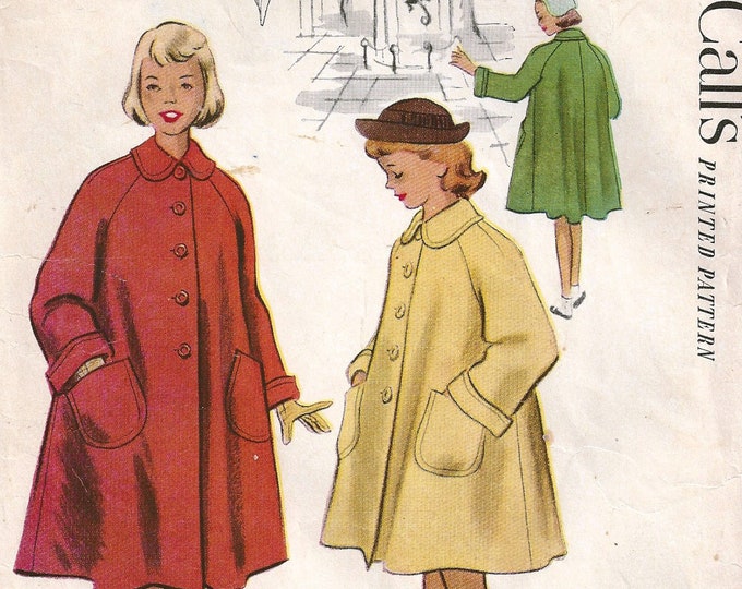 Simplicity 1075 Sewing Pattern for Childs Retro 50s Jumper Skirt and ...