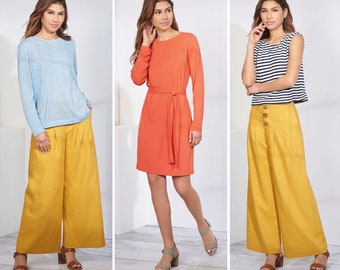 Simplicity S8885 Sewing Pattern Misses Skirt and Pants Each in Two ...