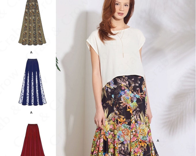 Simplicity S8923 Sewing Pattern Misses Pull-on Skirt in Three Lengths ...