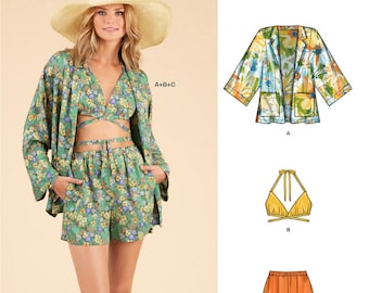 New Look 6566 Sewing Pattern for Misses Sleeveless Ankle Length Tunic ...