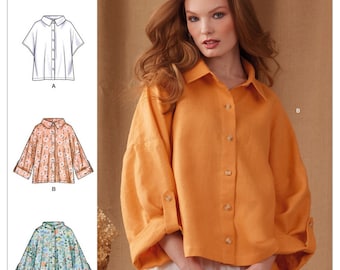 Simplicity S9101 Sewing Pattern Misses Pullover Dresses in Two Lengths ...