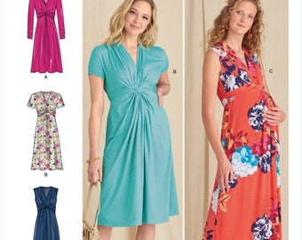 Simplicity S8735 Sewing Pattern Misses Classic Wrap Dress With Sleeve ...