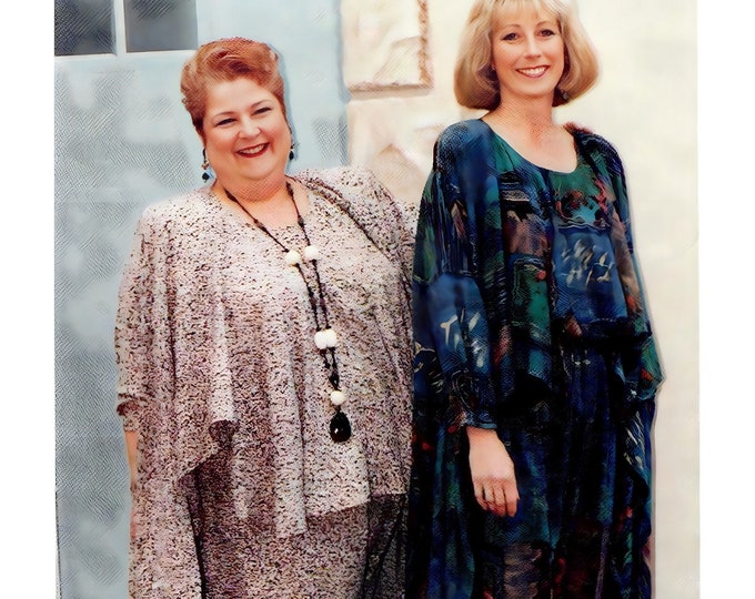 LJ Designs 777 Sewing Pattern Freedom Wrap Tunic and Pants One Size ...