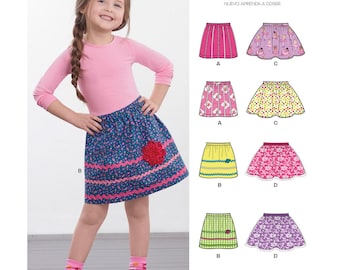 Simplicity 2377 Sewing Pattern for Childs Easy to Sew Dress With Skirt ...