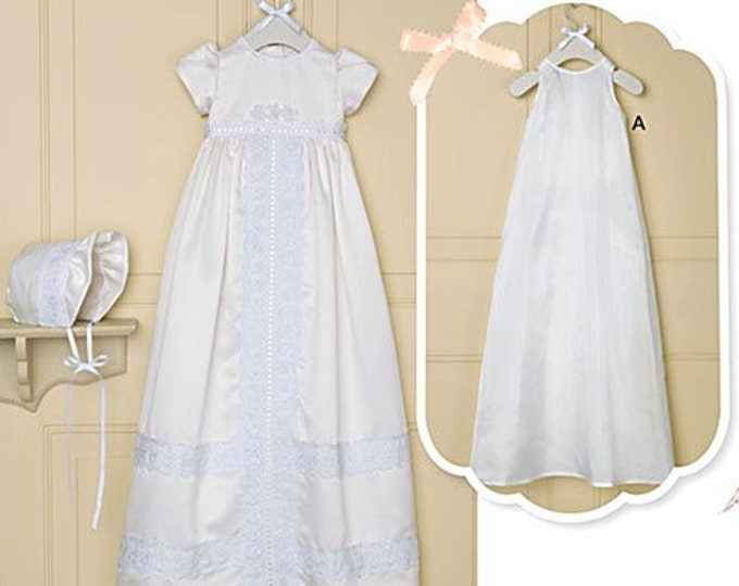 Simplicity 8024 Sewing Pattern Heirloom Babies Christening Sets and ...