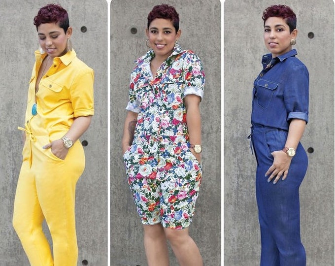 Simplicity 8060 Sewing Pattern Misses Mimi G Style Jumpsuit in Two ...