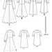 Simplicity 8014 Sewing Pattern Misses Shirt Dresses With Length ...