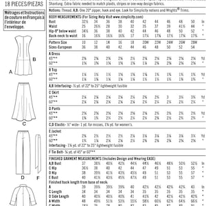 Simplicity 3506 Sewing Pattern Womens Plus Size Easy to Sew Dress or ...