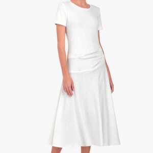 Simplicity S9222 Sewing Pattern Misses Knit Dress With Asymmetrical ...