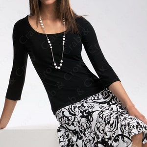 New Look 6735 Sewing Pattern for Misses Easy Separates Knit Cardigan ...