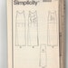 Simplicity 8655 Sewing Pattern Misses Vintage 90s Pullover Straight ...