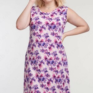 Simplicity 8590 Sewing Pattern Womens Plus Size Knit Dresses With ...