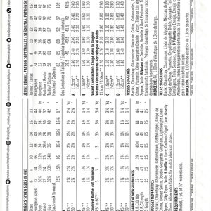 New Look 6516 Sewing Pattern Misses Easy Peasant Skirts in Two Lengths ...