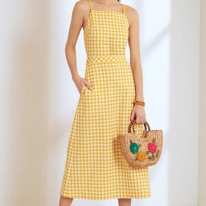 New Look N6666 Sewing Pattern Misses Halter Dresses With Back Tie 6-18 ...