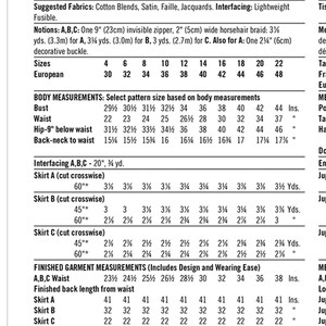 Simplicity S9711 Sewing Pattern Misses Pleated Skirt in Three Lengths ...