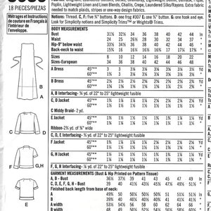 Simplicity 5959 Sewing Pattern Misses Pullover Dress in Two Lengths and ...