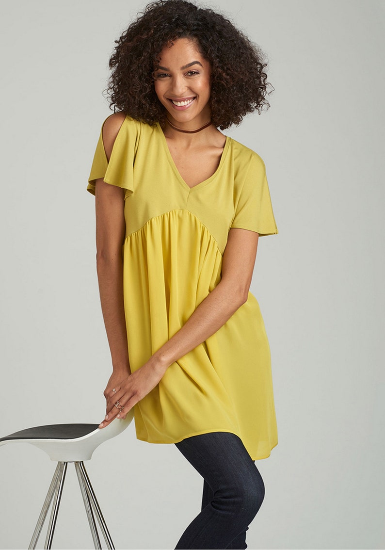 Simplicity 8387 Sewing Pattern Misses Knit & Woven Top-Size sz | Etsy