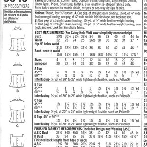 Simplicity 8645 Sewing Pattern Misses Vintage 1950s Reproduction Set of ...