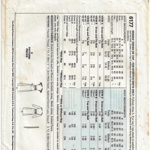 Mccalls 6177 Sewing Pattern Misses Vintage 70s Knit Pullover Dress or ...